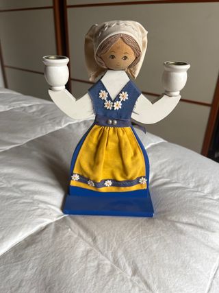 Portacandele in legno