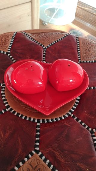 Sale e pepe a cuore