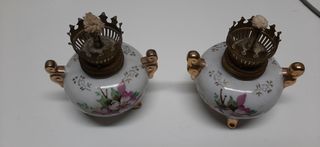 vecchi lumini ad olio o alcool