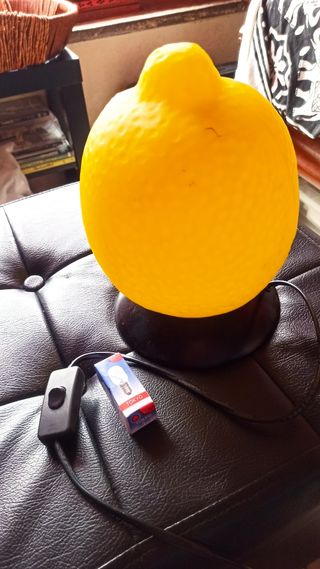 lampada in vetro LIMONE + camicia 