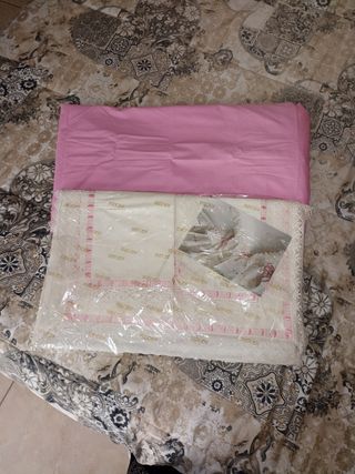 lenzuolo matrimoniale ricamato sotto / sopra e fed