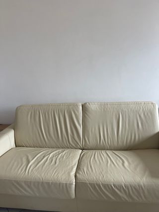 Divano letto pelle