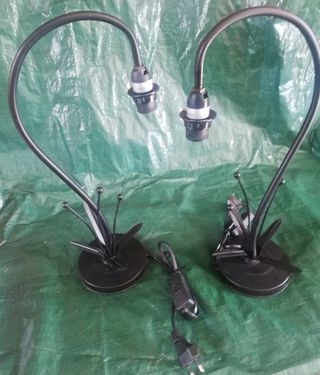 Lampade coppia di abatjour 