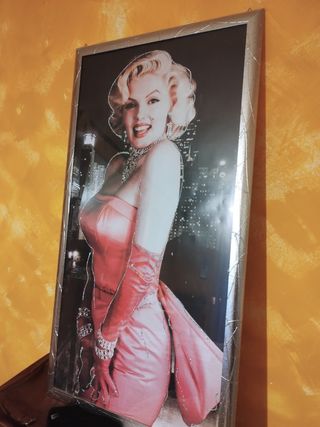quadro con cornice Marilyn Monroe 