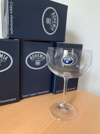 4 Coppe Champagne  di Bohemia