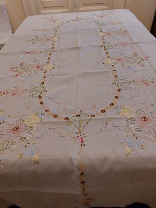 tovaglia rettangolare in mussola 