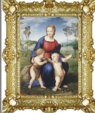 Madonna del Cardellino" di Raffaello Sanzio, uno t
