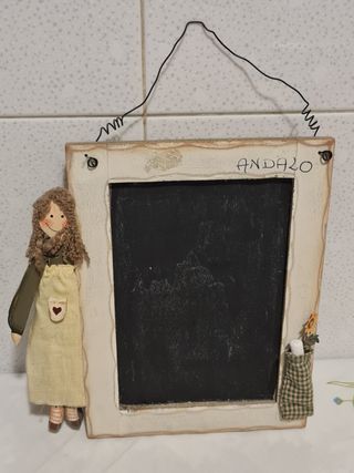 Lavagnetta da appendere con portagessetti