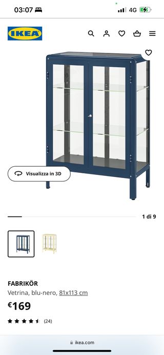 Vetrina IKEA FABRIKÖR