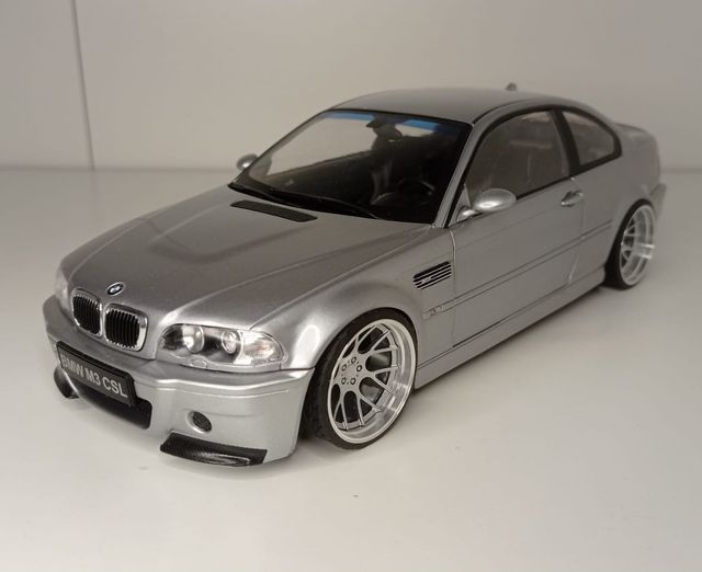 Maqueta BMW M3 CSL e46 llantas Vossen de segunda mano por 0 EUR en Zaragoza en WALLAPOP