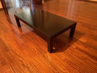 Tavolino da soggiorno nero