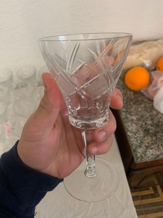 Bicchieri di cristallo 