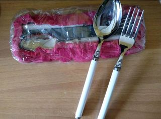 N. 2 set Barilla (forchetta/cucchiaio portata)