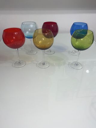 Bicchieri delle Vetrerie di Empoli