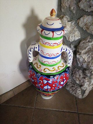 anfora ceramica dipinta a mano