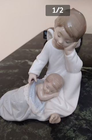 statuetta Lladro in fine porcellana nuova