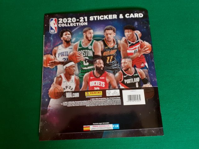 Colección completa NBA stickers y cards 2020-2021 de segunda mano por ...