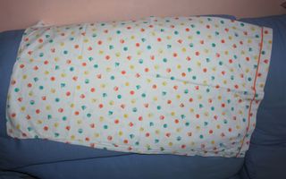 Federa cotone con disegni geometrici