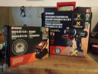 Parkside - set trapano avvitatore + Batteria 2aH