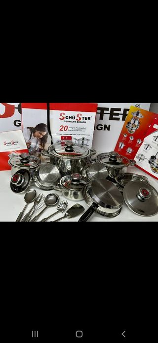 😱Pazzesco 120€€😱
Batteria di pentole SCHOSTER in