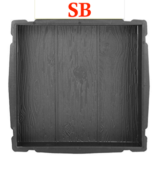 Stampo cemento Forma pavimento Effetto LEGNO 40x40