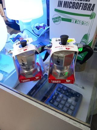 kit caffettiera bialetti 1 tazza e 1/2 tazza