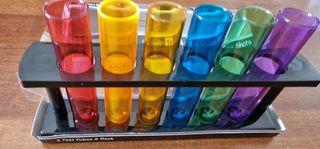 Set bicchieri colorati