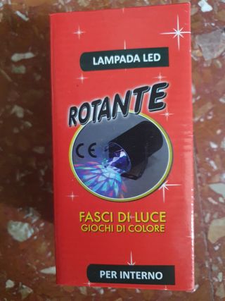 fascio di luce rotante