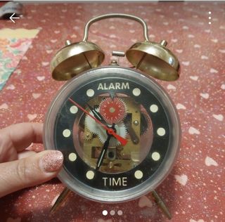 orologio-sveglia a molla vintage 
