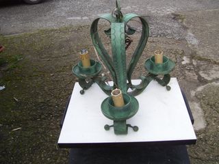 Lampadario Vintage 3 candele