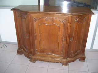 Mobiletto cassettoncino in legno massello anni 50/