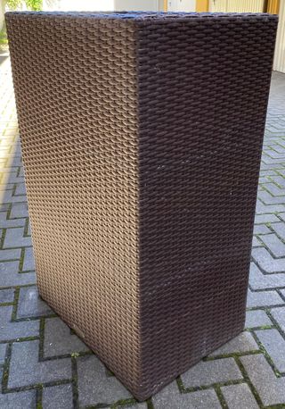 Cesto in rattan marrone