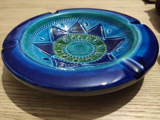 Posacenere cera sarda- dipinto a mano cera 