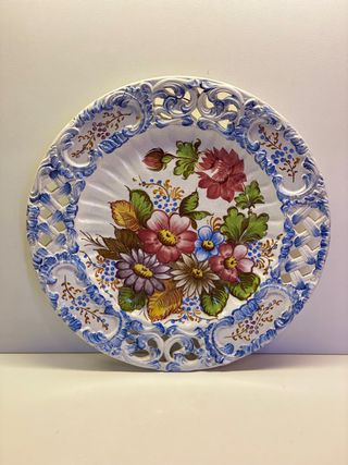 Piatto da parete vintage G.A.L. Basano