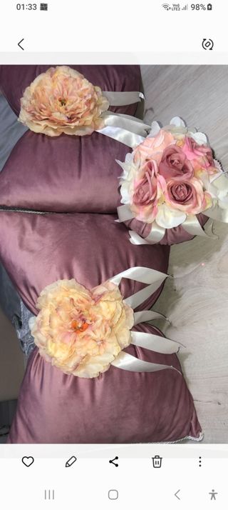 coppia cuscini e bon bon profumato