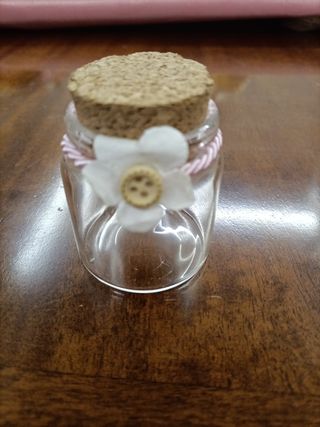 Vassetto in vetro con tappo di sughero