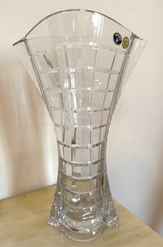 Vaso cristallo Bohemia
