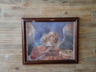 quadro affresco riproduzione melozzo da Forti ange