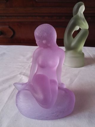 Sirene in vetro satinato 