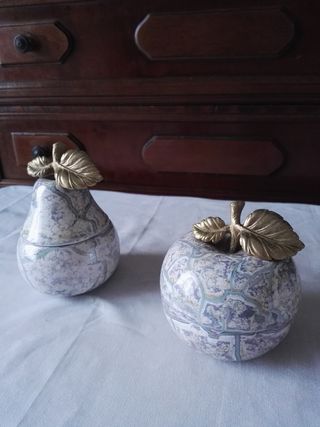 Set frutta in porcellana 