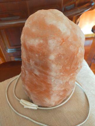 lampada di sale himalayano