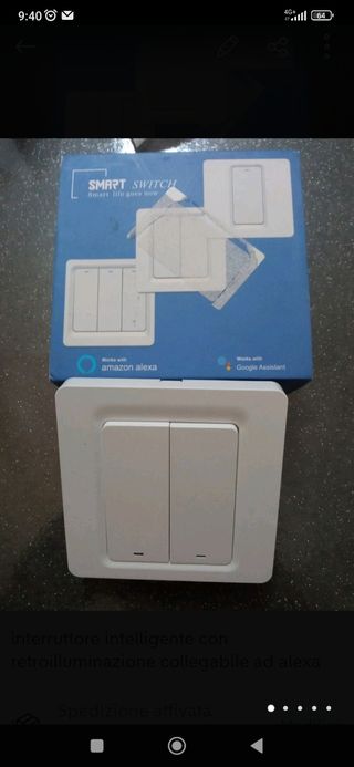 Interruttore intelligente Alexa