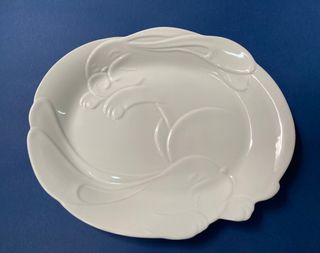 Piatto grande da portata in ceramica