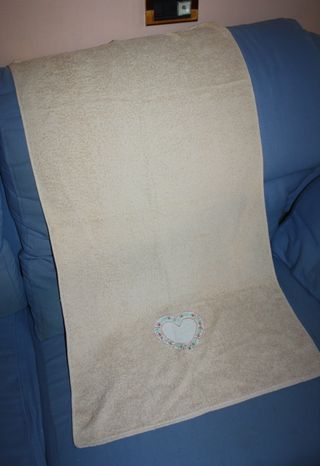 asciugamano viso in spugna