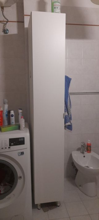 armadietto 1 anta armadietto a colonna armadio 