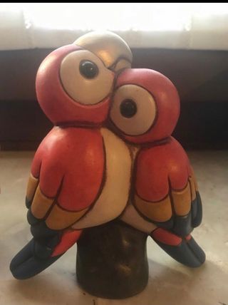 Coppia pappagalli thun