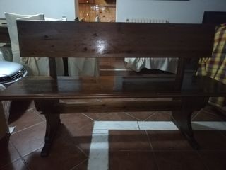 Due panche in legno