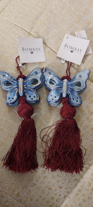 farfalle in ceramica da appendere