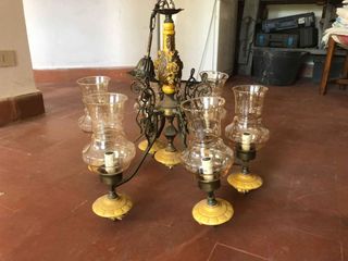 Lampadario in ceramica