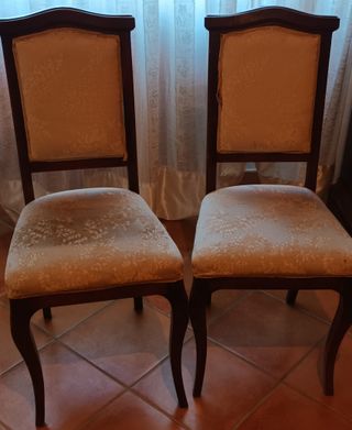 Coppia di sedie d'antiquariato del '900